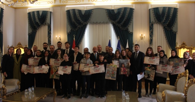 Filistin ve Yaşananlar konulu resim ve şiir yarışmasının ödülleri ...